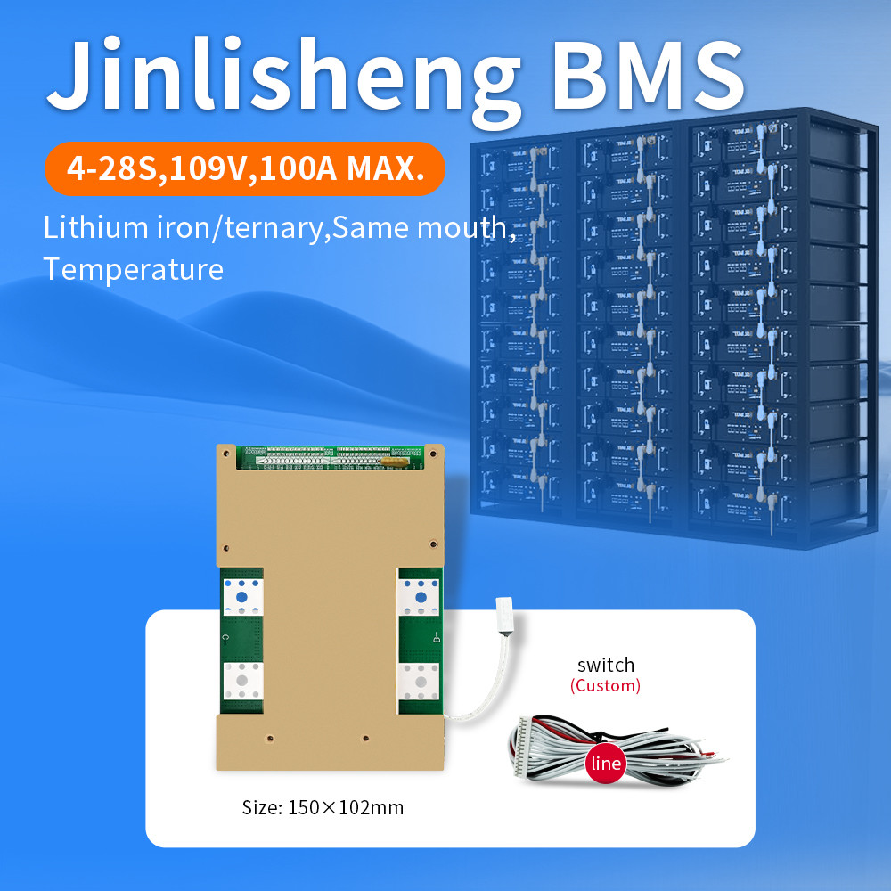 4s-28s 30A-100a Smart Active Balancer Bms 48v Lto แบตเตอรี่ Bms 100a ...