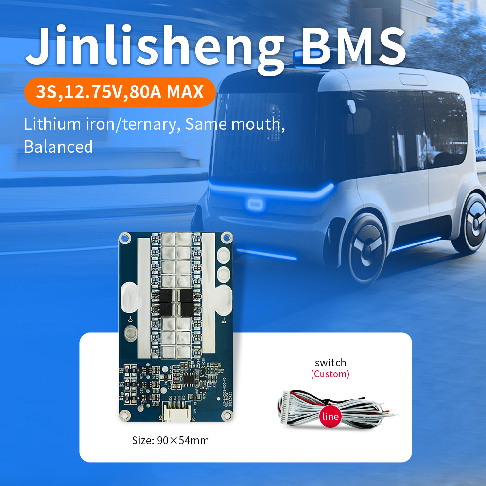 KLS โรงงานไฟฟ้าดวงอาทิตย์ผลิต Bms 3s 12v Common Port Lifepo4 ระบบจัดการ ...